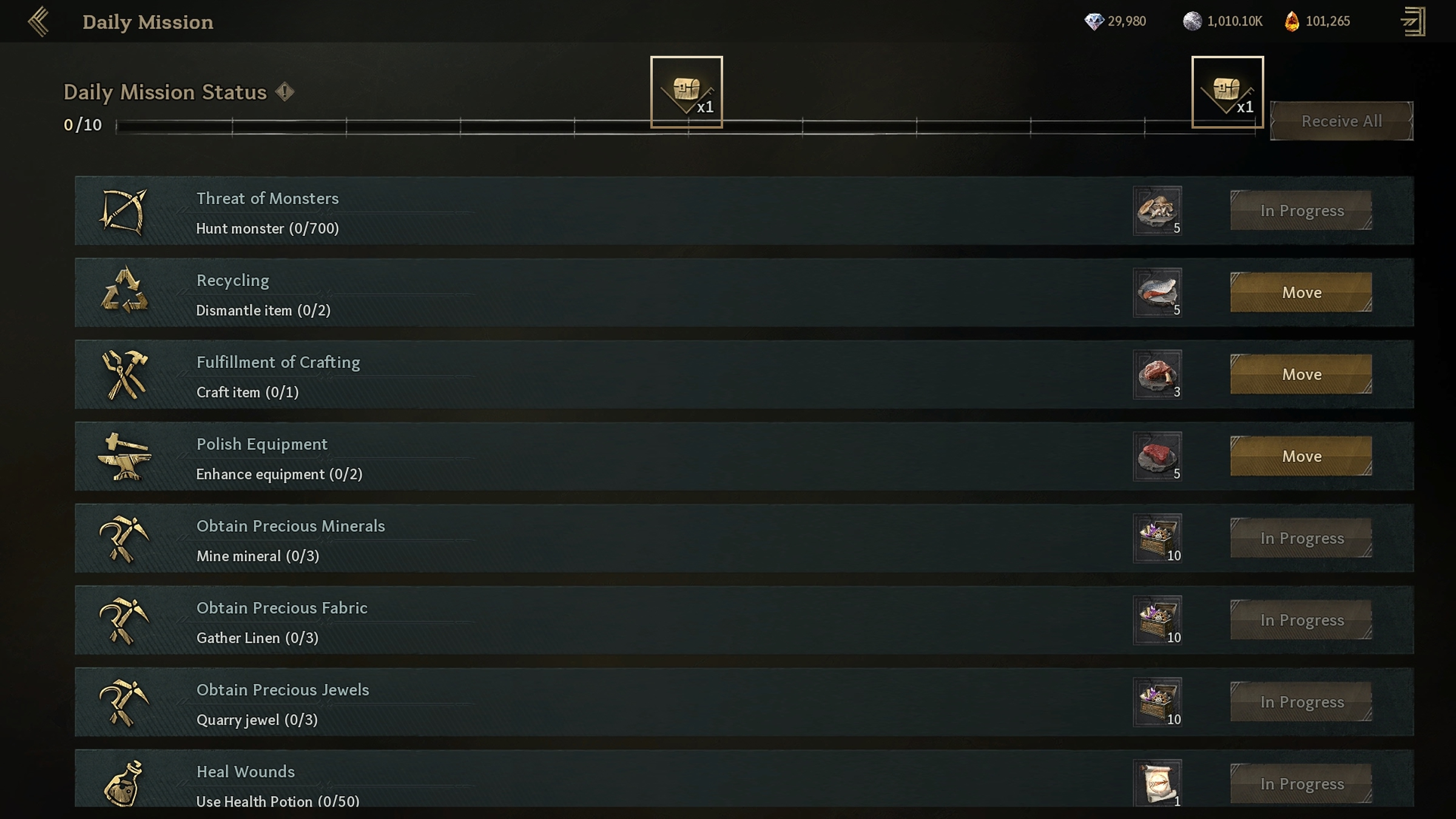 Daily Mission