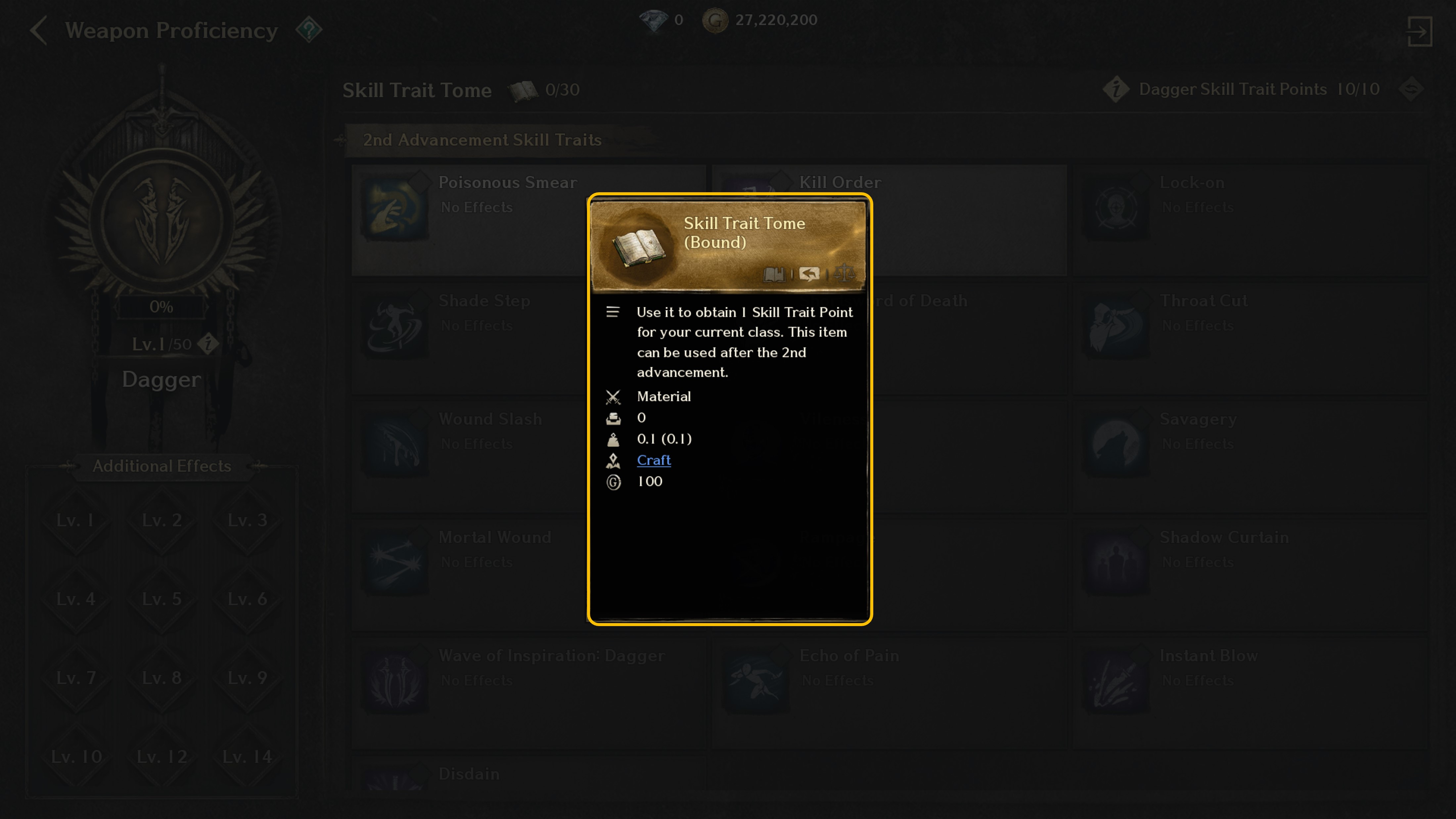 Weapon Proficiency | NIGHT CROWS